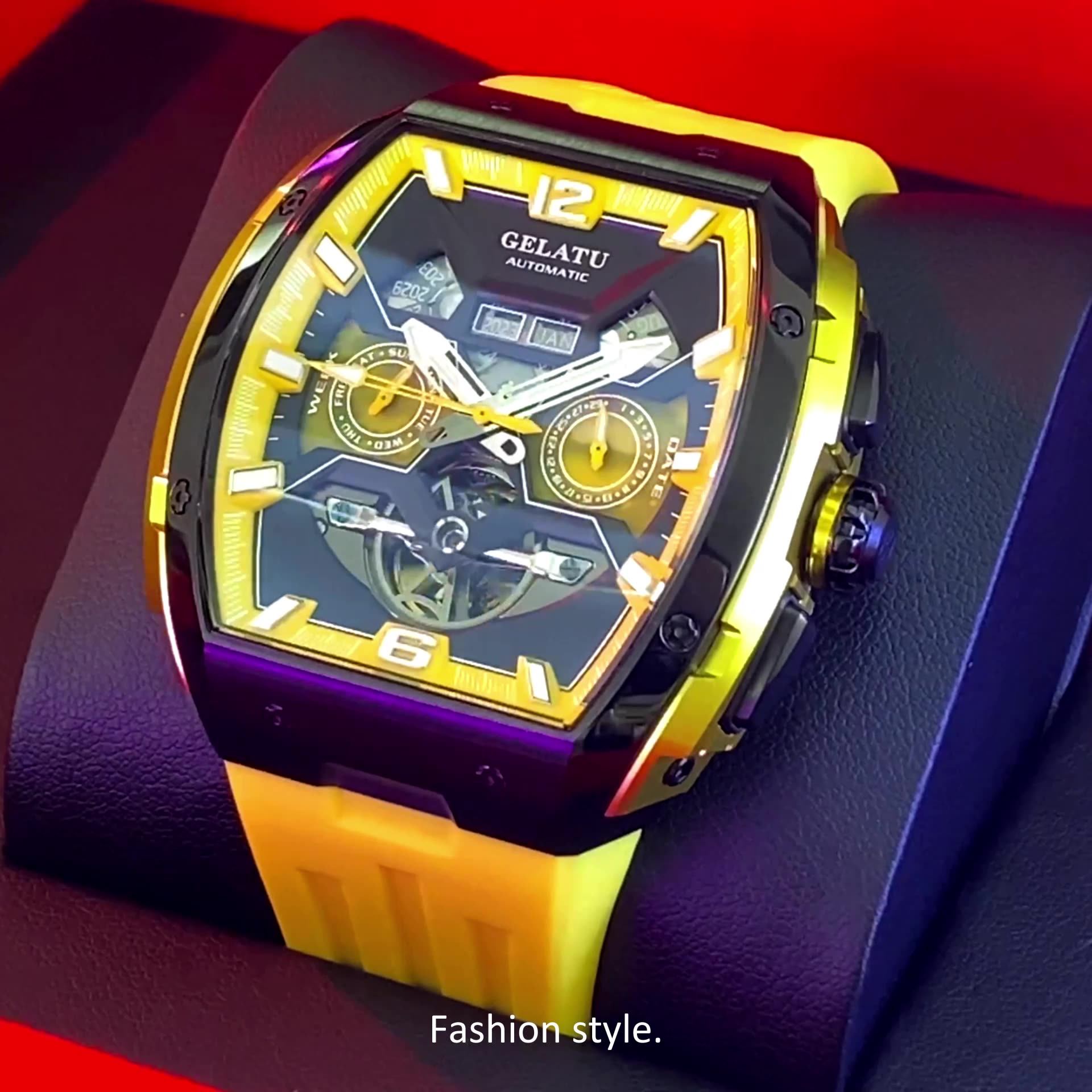 Gelatu 6013 Oem Original Men Business Wrist Watch Gents Luxury Brand ...