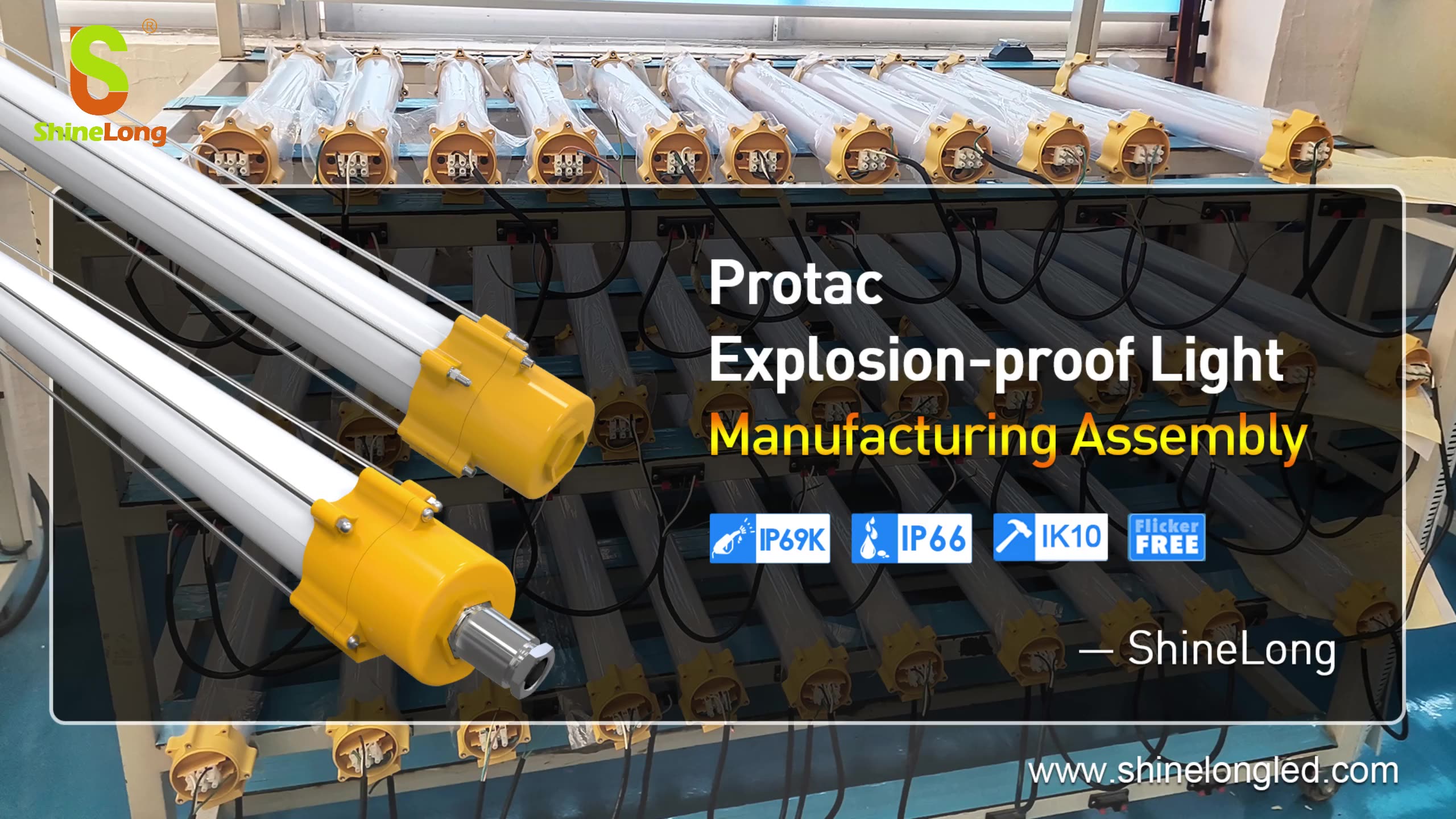 Atex Led Linear Light Industrial Explosion Proof Lamp 20-50w Hazardous Location - Buy Atex ...