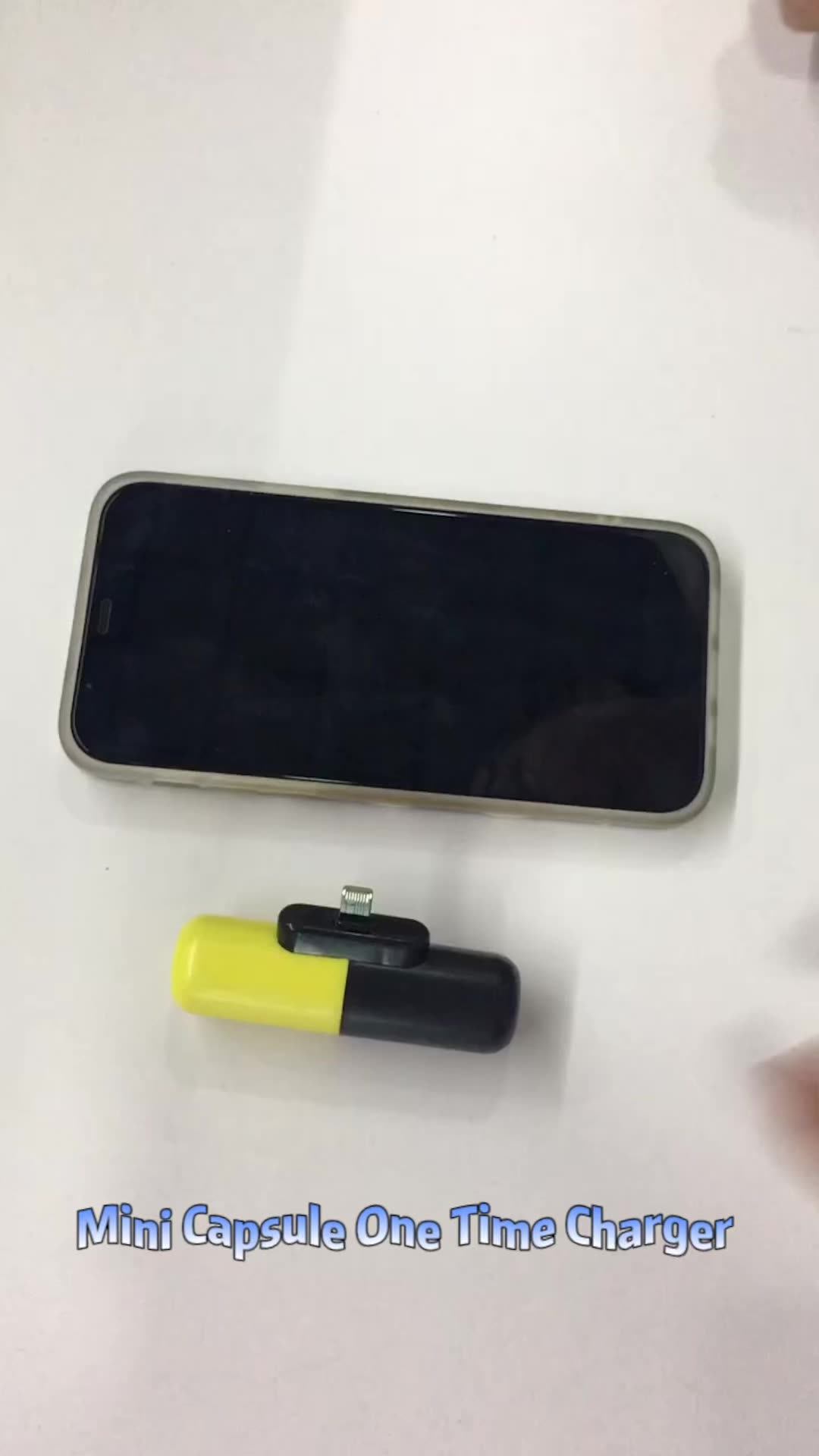 Emergency Mini Finger Phone Charger One Time Use Powerbank Small ...