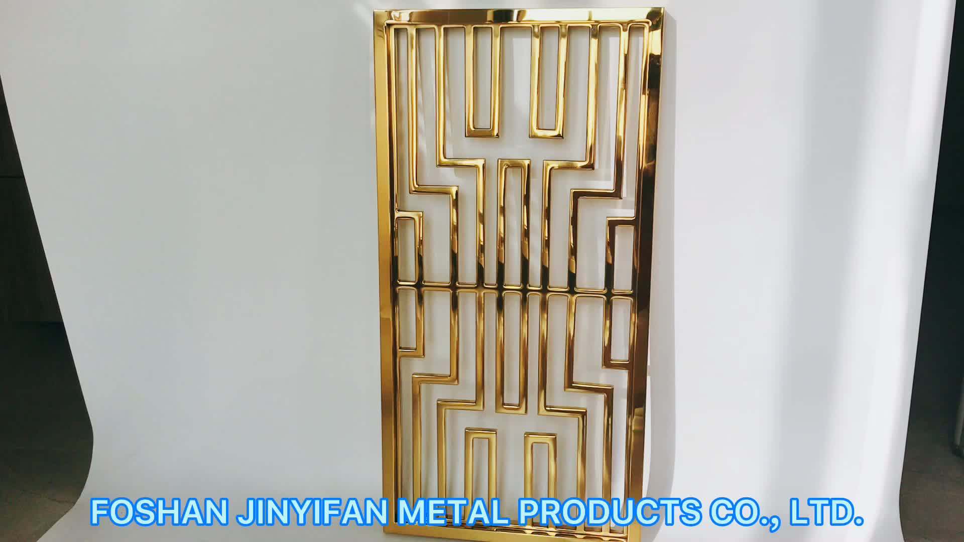 Zz0022 Classic Style And 3 Leaf Quantity Movable Screens 201 Stainless ...