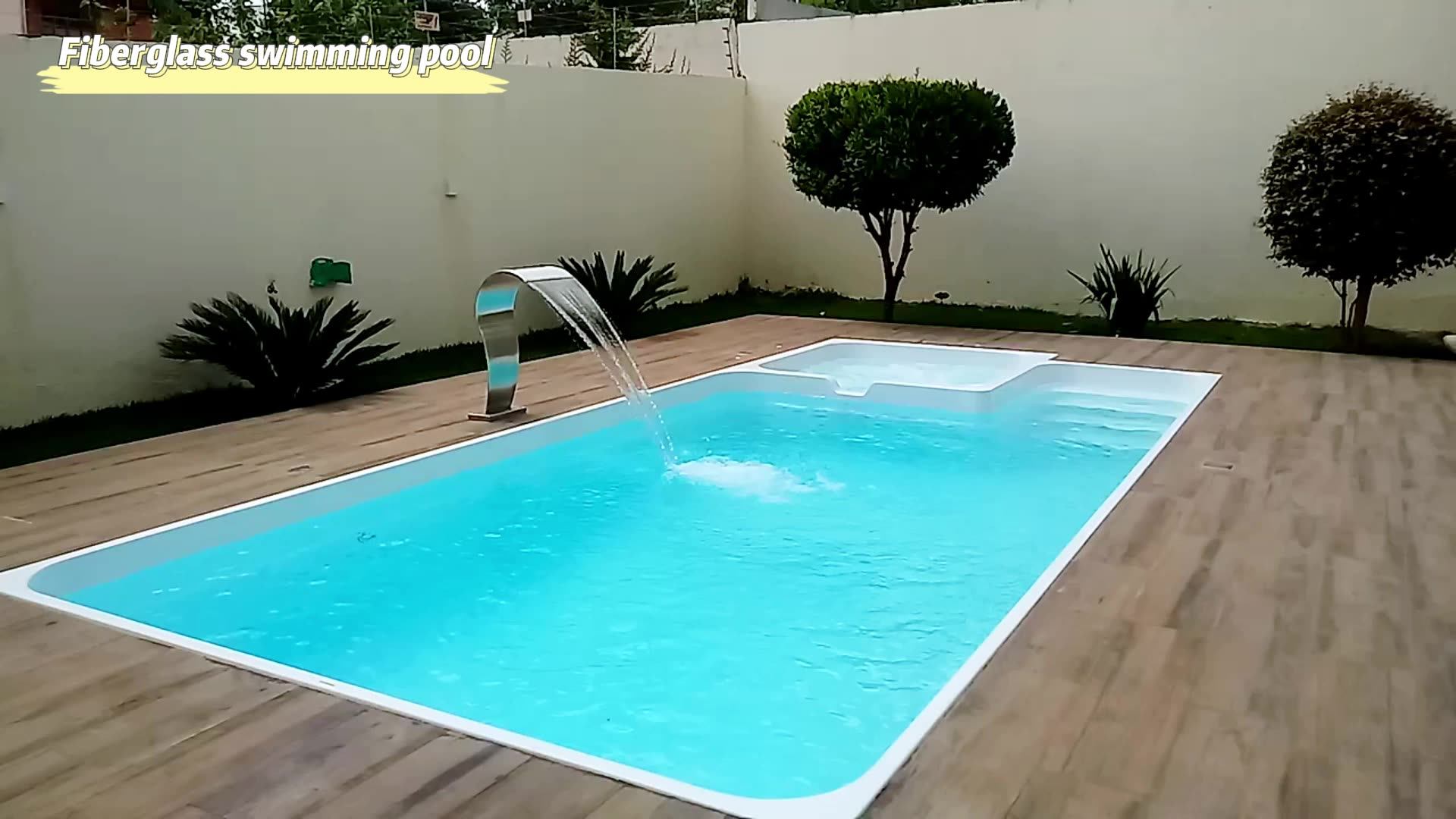 Luxury Home Village Big Large Size Frp Prefab Fiberglass Spa Swimming ...