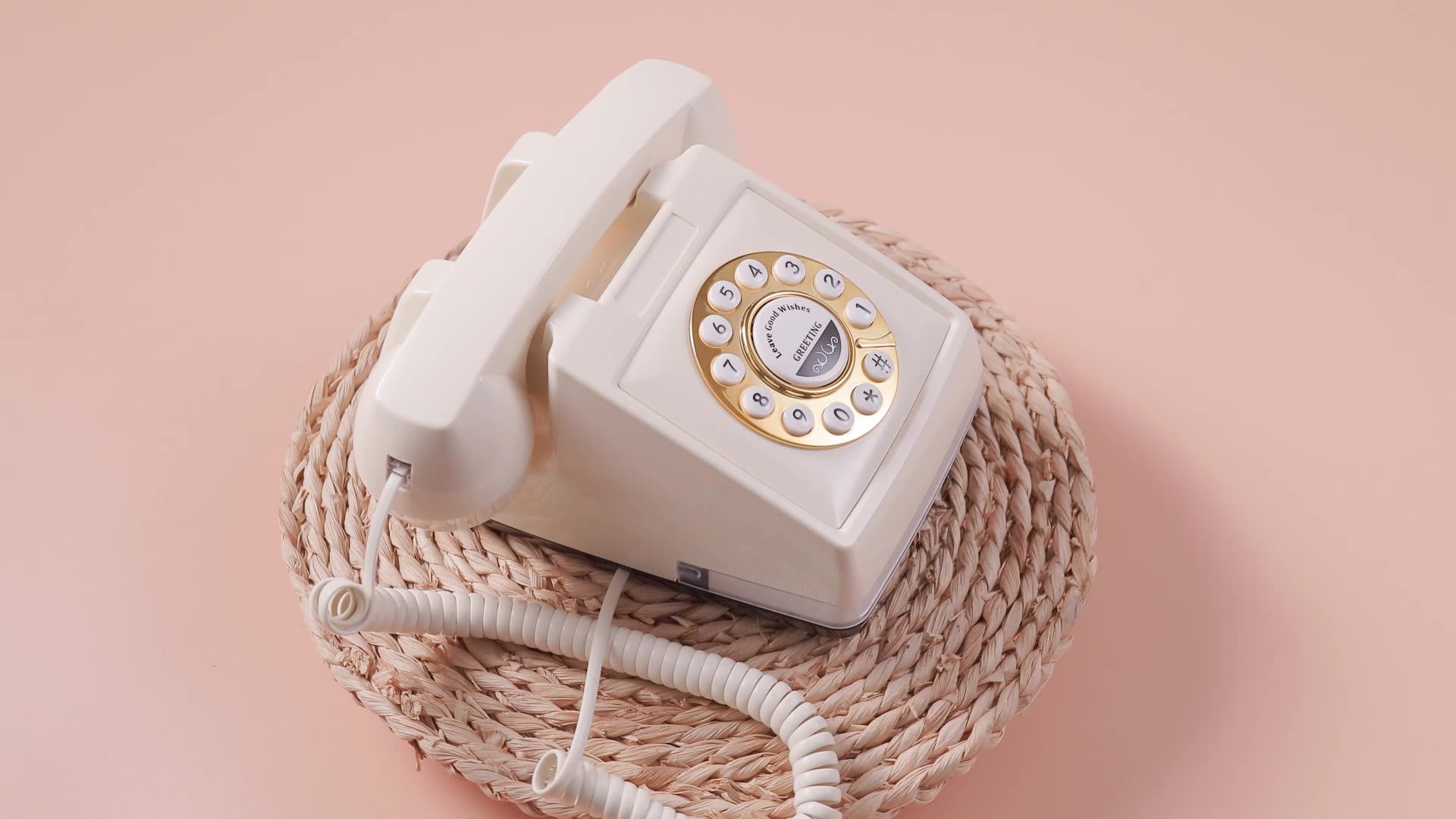 Classic Vintage Antique Telephone Voice Guest Book Phone Wedding ...