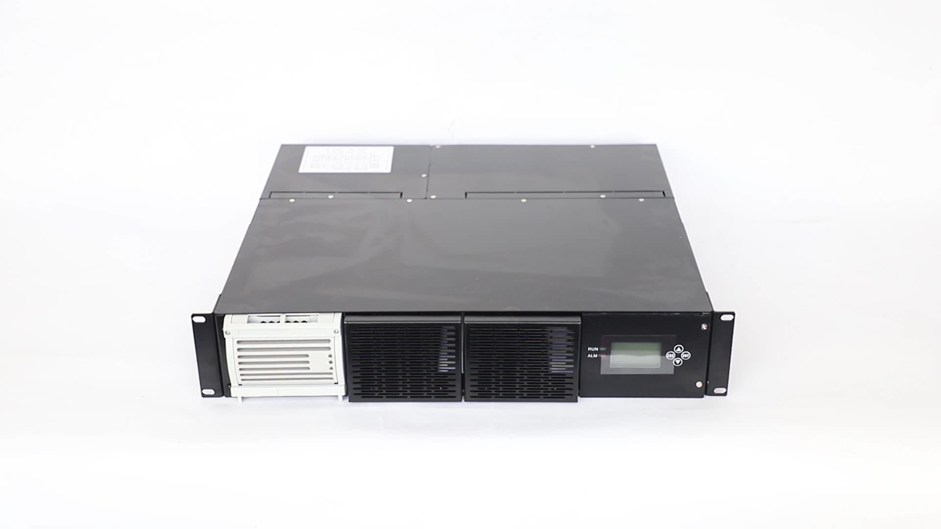 19 Inch Rack Mounted 220v Ac To 48v Dc 150a Telecom Switching Rectifier ...