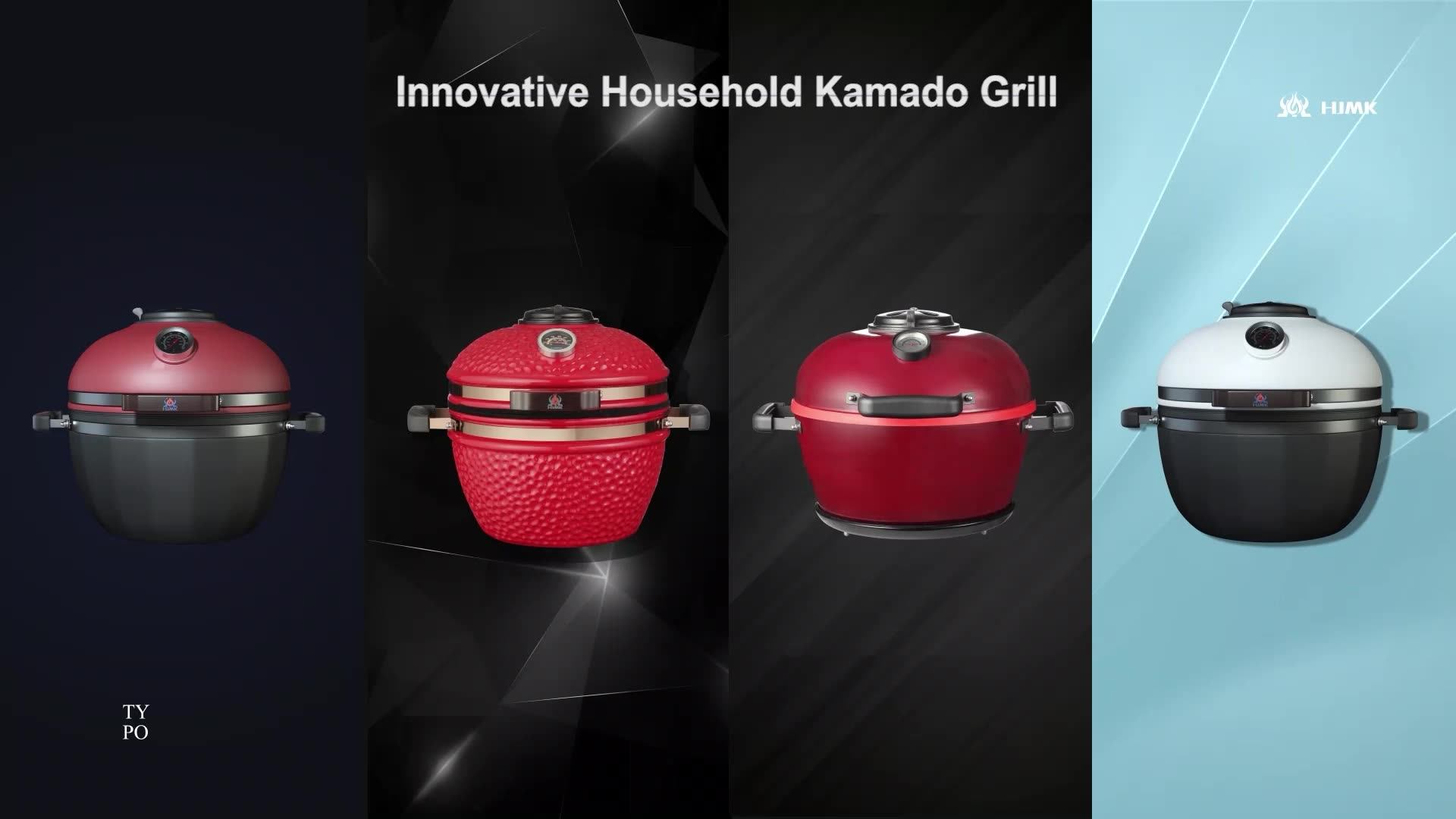 Top Vent Stainless Kamado Camping Kitchen Accessories Fire Box Bbq ...