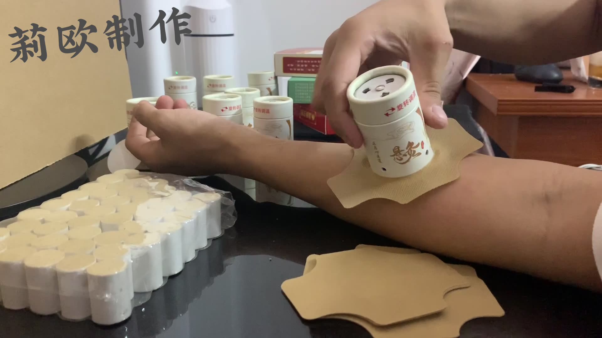 艾灸盒悬灸筒随身灸家用全身便捷式艾柱艾熏筒灸馆小艾灸罐子防烫-阿里巴巴