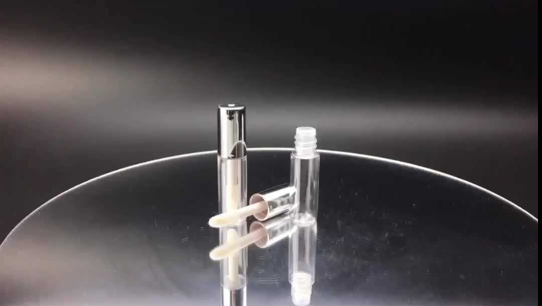 Mini Lip Gloss Tube With Shiny Silver Cap 1.5ml - Buy Small Round Lip ...
