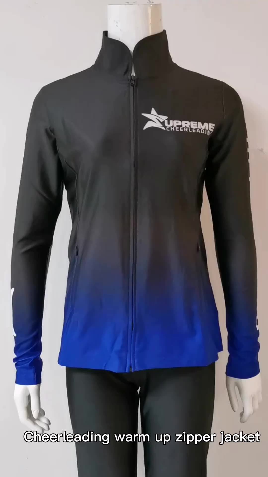 Cheer Practice Wear Cheerleading Uniforms Cheerleading Warmup Jackets For Adults - Buy ...