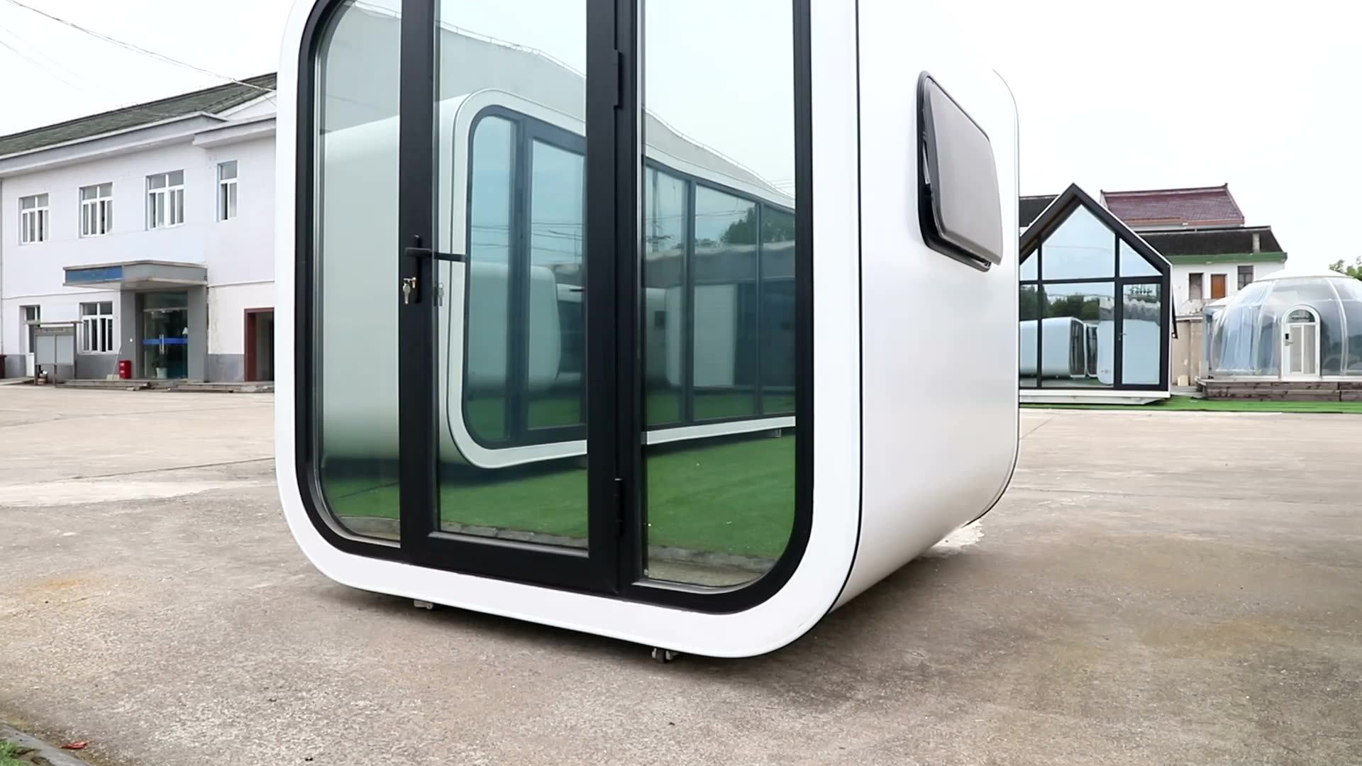 Office Pod Modular Office Tiny House In Garden Mobile Home Office ...