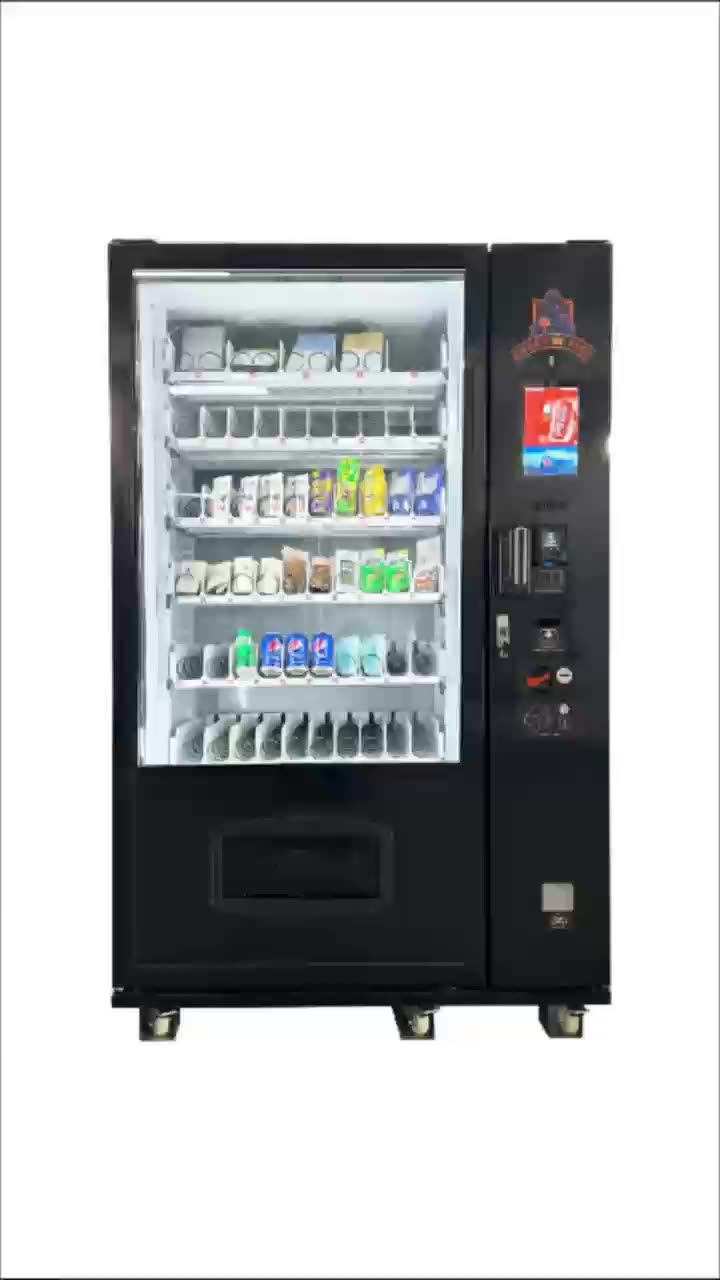 24 Hours Self-service Refrigerated Vending Machines Ice Soda Drink ...