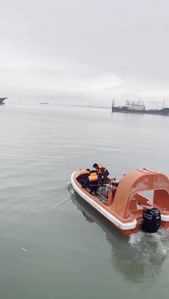 Inflatable Fender 6 Person Rescue Boat With Search Light Solas Semi ...