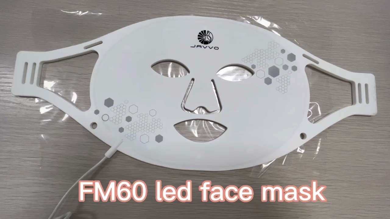New Led Red Light Silicone Flexible Infrared Led Facial Mask Face ...