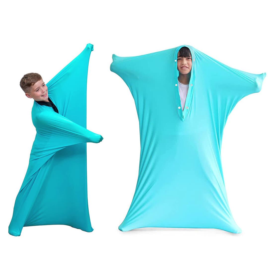 Customized Kids Deep Pressure Purple Sensory Toy Stretchy Body Full ...