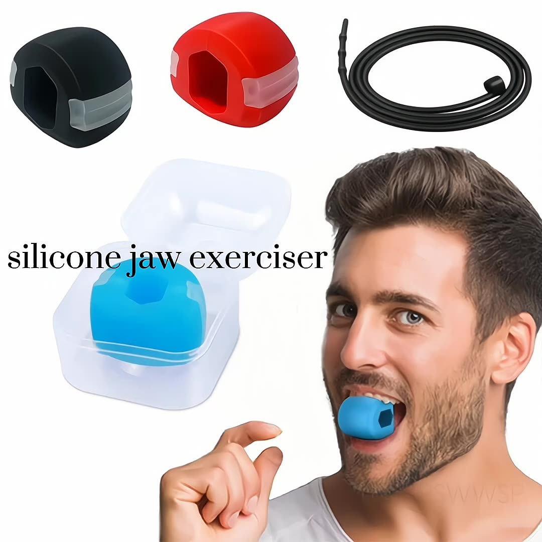 High Quality Silicone Face Jaw Line Exercise Shaper Jaw Exercise Tool ...