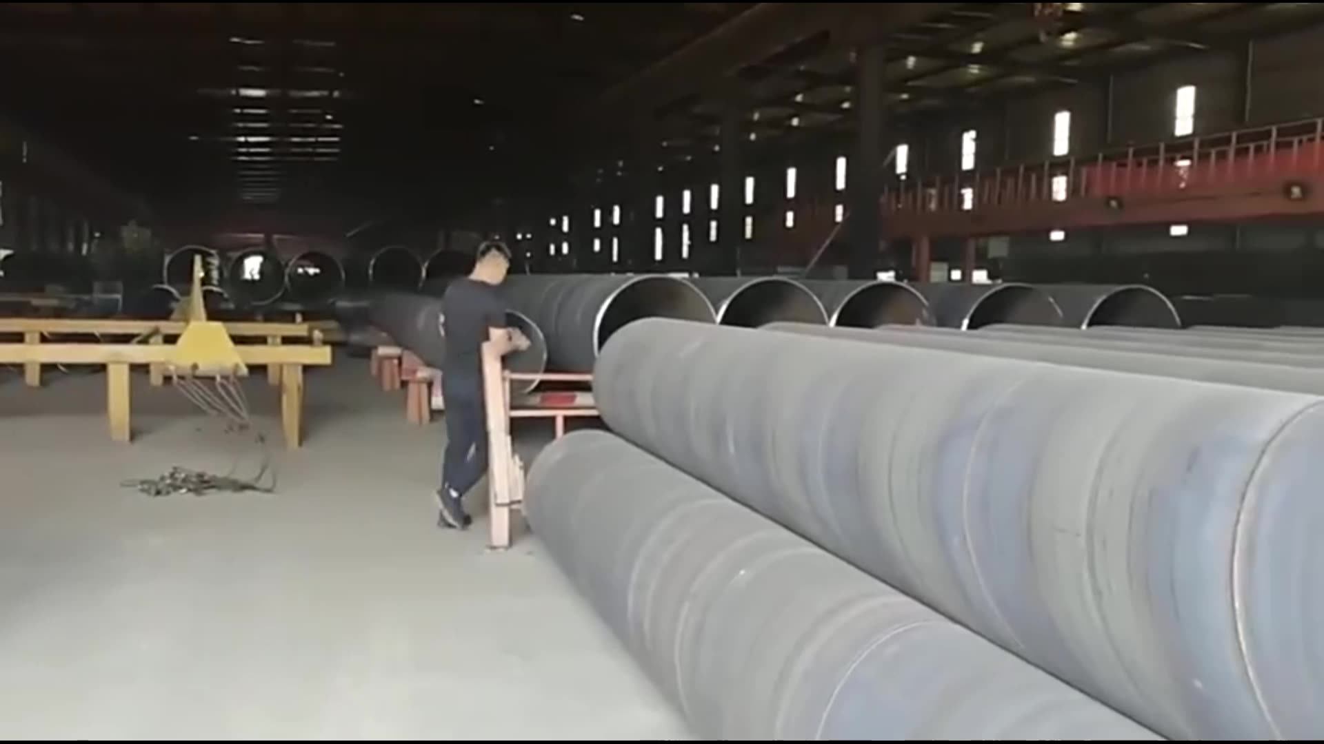Ssaw Sawl Api 5l Erw Steel Structure Hot Rolled Carbon Spiral Welded ...