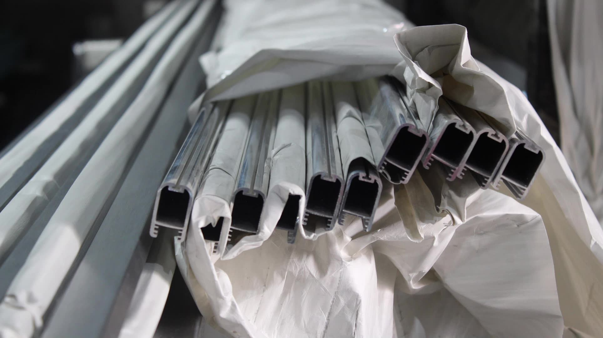 Wardrobe Led Tubes Hanging Rail Furniture Hardware Cabinet Rods Closet ...