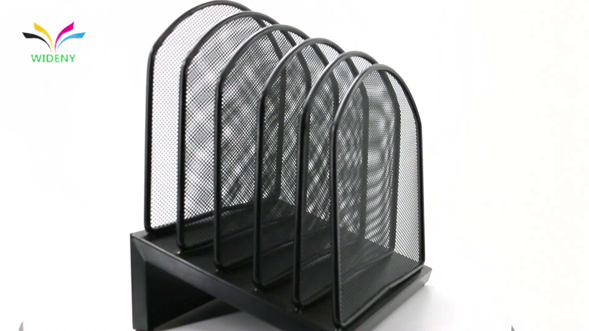 Sample Free Black Incline Sorter Magazine File Organizer Collection ...