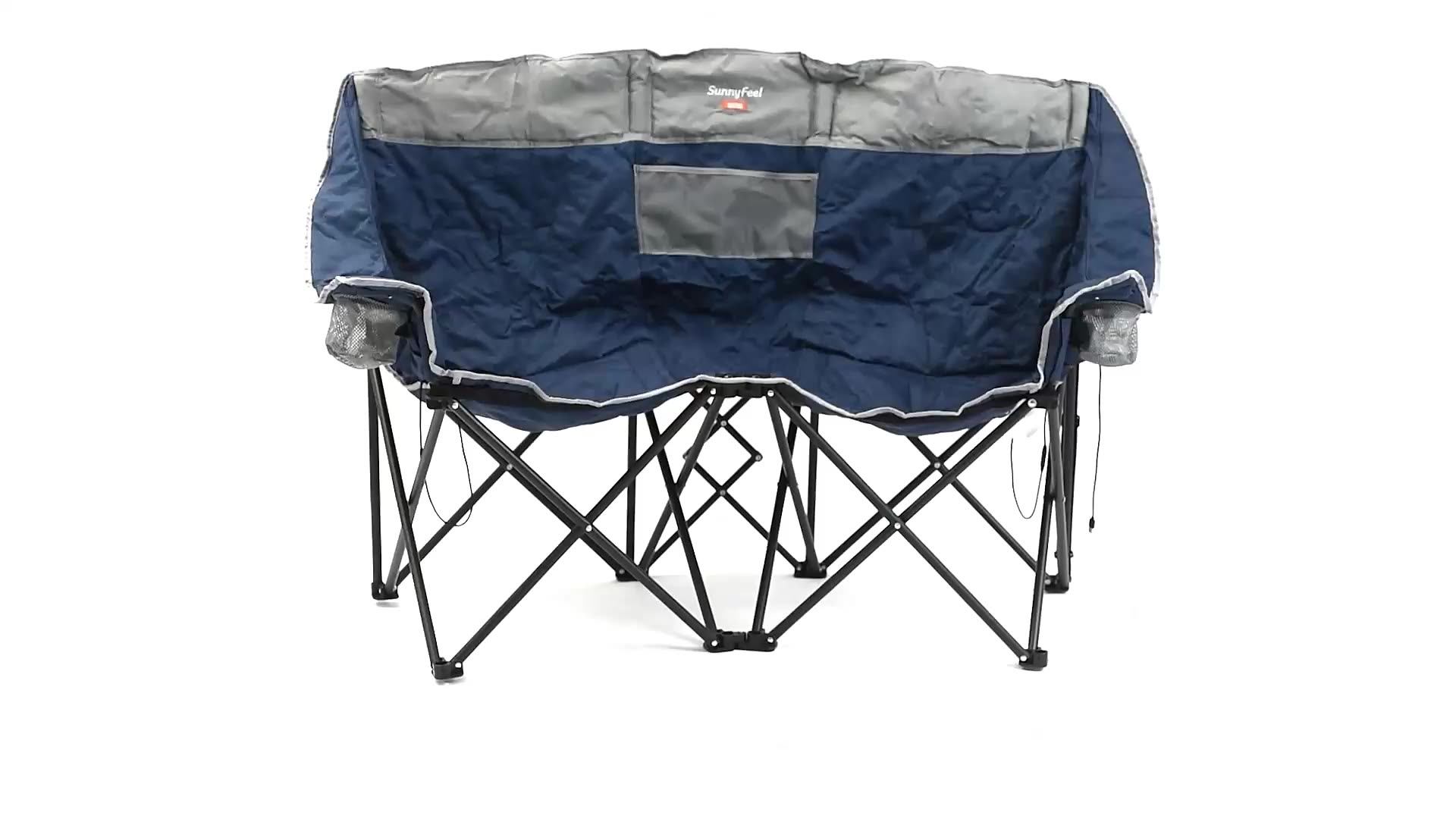 Sunnyfeel Modern Outdoor Furniture Oversized Double Camping Chair ...