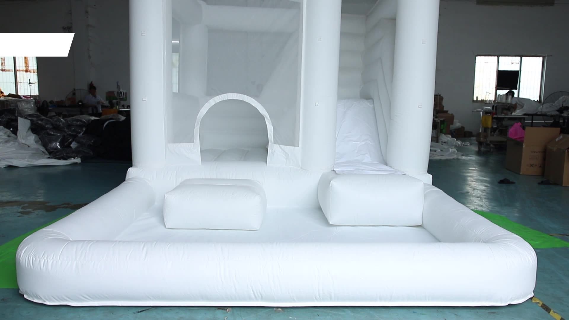Luxury White Bounce House Kids Inflatable Bouncy White Adults ...