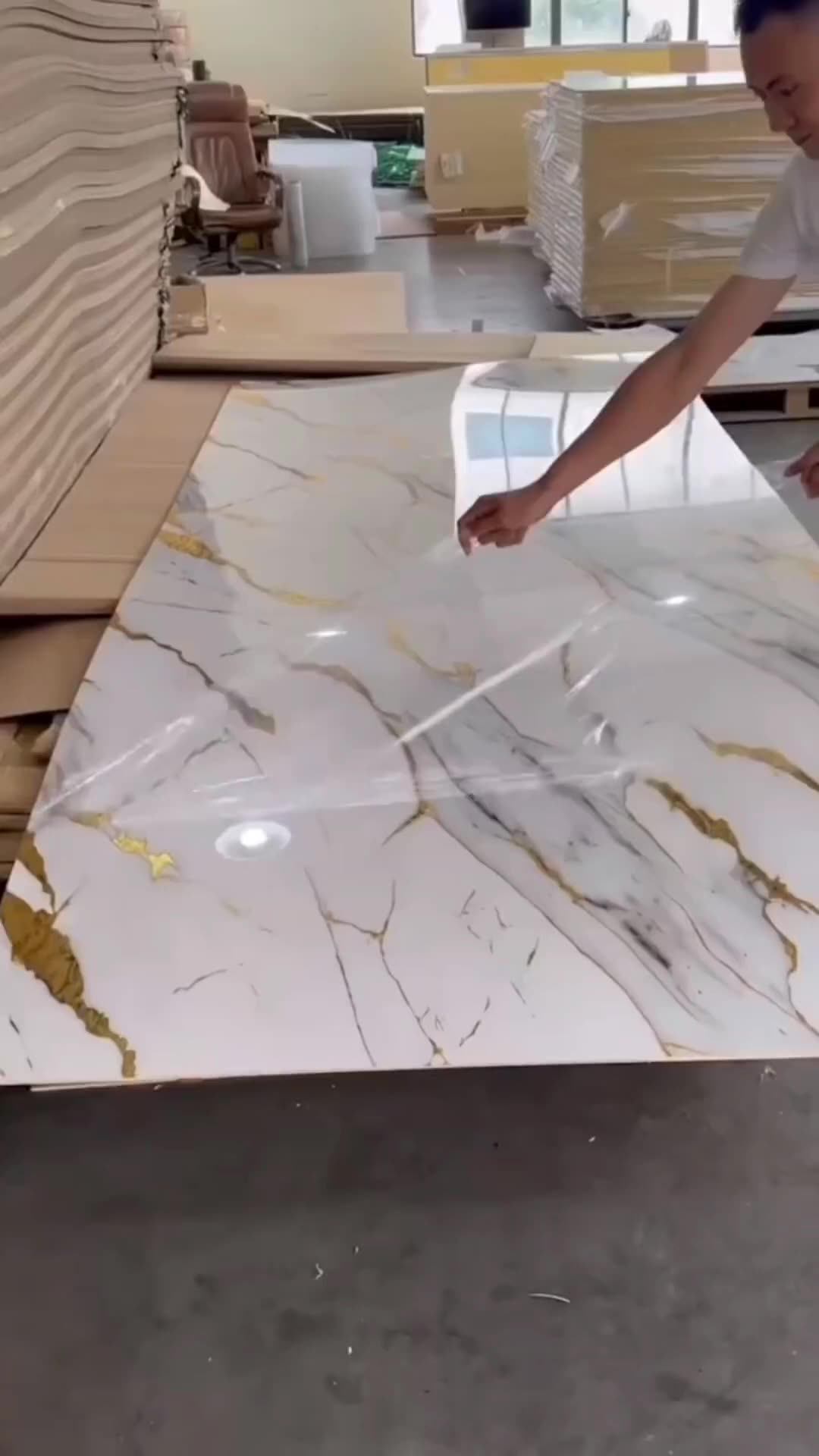 Bamboo Charcoal Panel Marble Bamboo Charcoal Wood Veneer Marble Wall ...