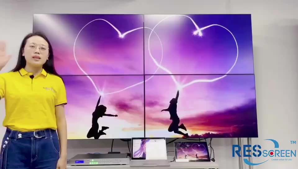 Lg 46 49 50 55 65 Inches Ultra Narrow Bezel Advertising Screen ...