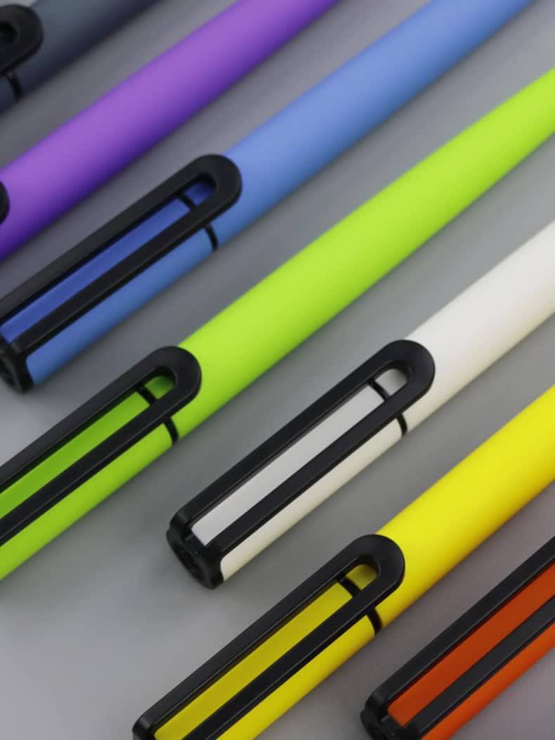 New Plastic Pens Promotional High Quality Custom Logo Gel Pen - Buy Gel ...