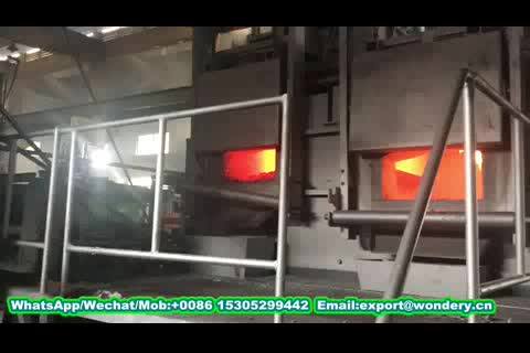 High Performance Continuous Type Gas Fired Aluminum Smelter For Sale ...