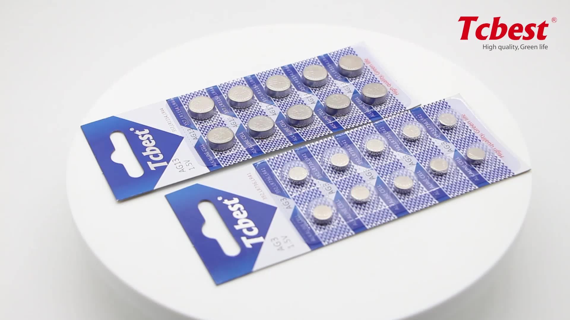 Hot Sale Alkaline Coin Cell Watch Battery Ag3 Lr41 Lr 192 - Buy Ag3 ...