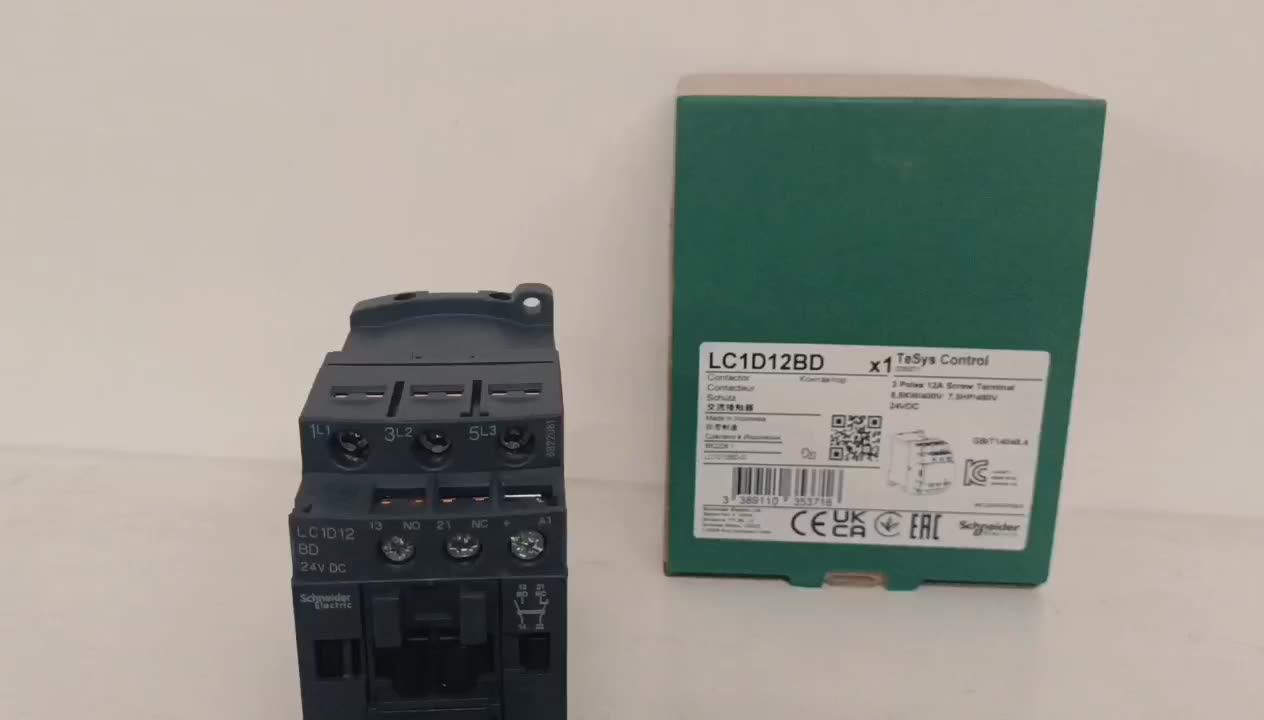 New Ac Contactor 4p Lc1d258 Lc1d258g7 Lc1-d258g7 40a 120v Ac Coil - Buy ...