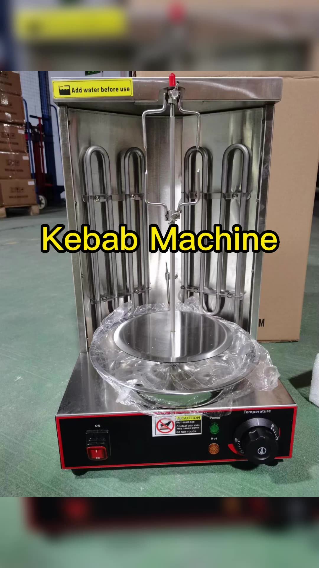 Tabletop Automatic Rotating Kebab Shawarma Grill Machine - Buy Turkey ...