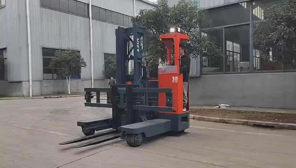 Multi Directional Electric Forklift Very Narrow Aisle Vna 1ton 2ton ...