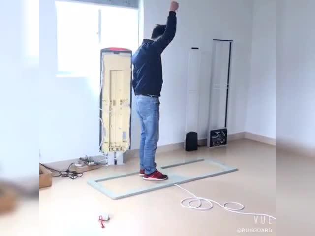 Runguard High-end Am 58khz Floor Concealed System Anti Theft Buried ...