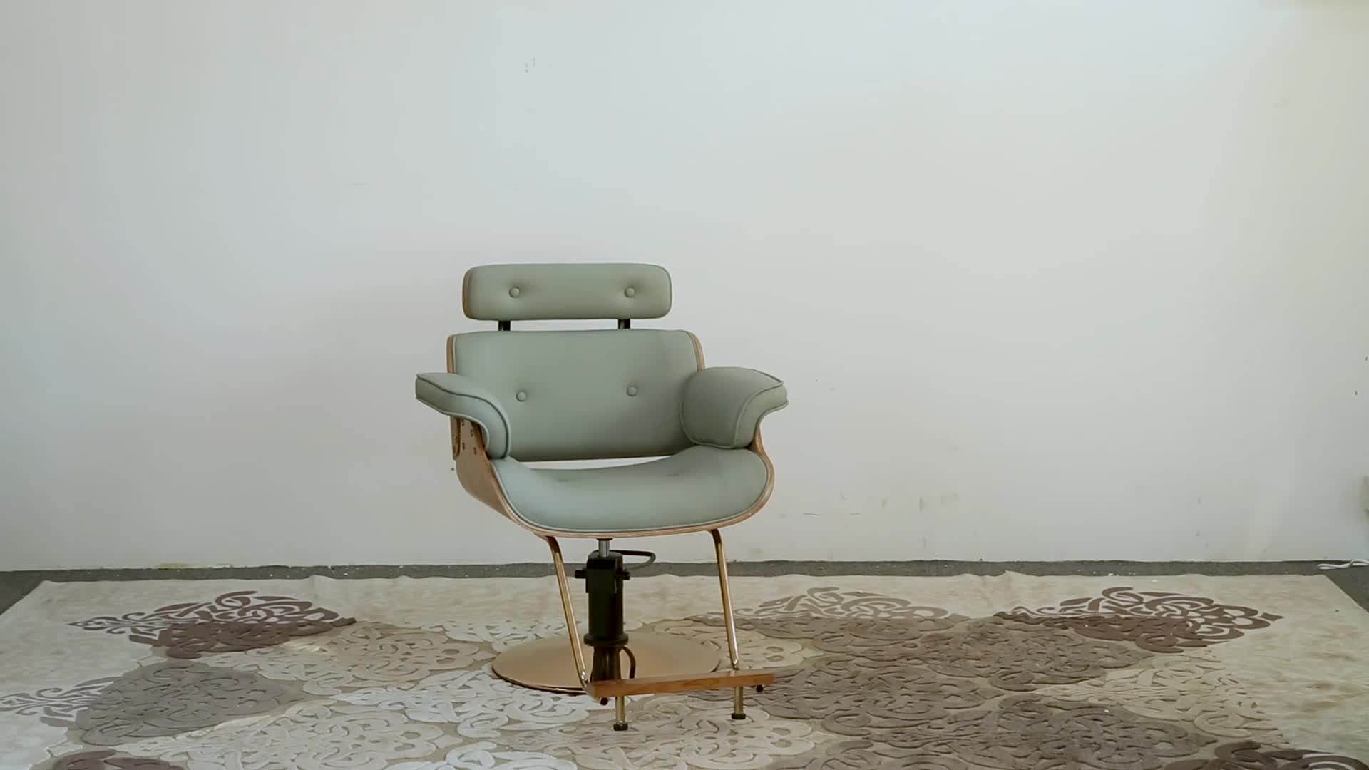 Modern Salon Coifurfe Barberia Hair Salon Chairs Women Red Comfort ...