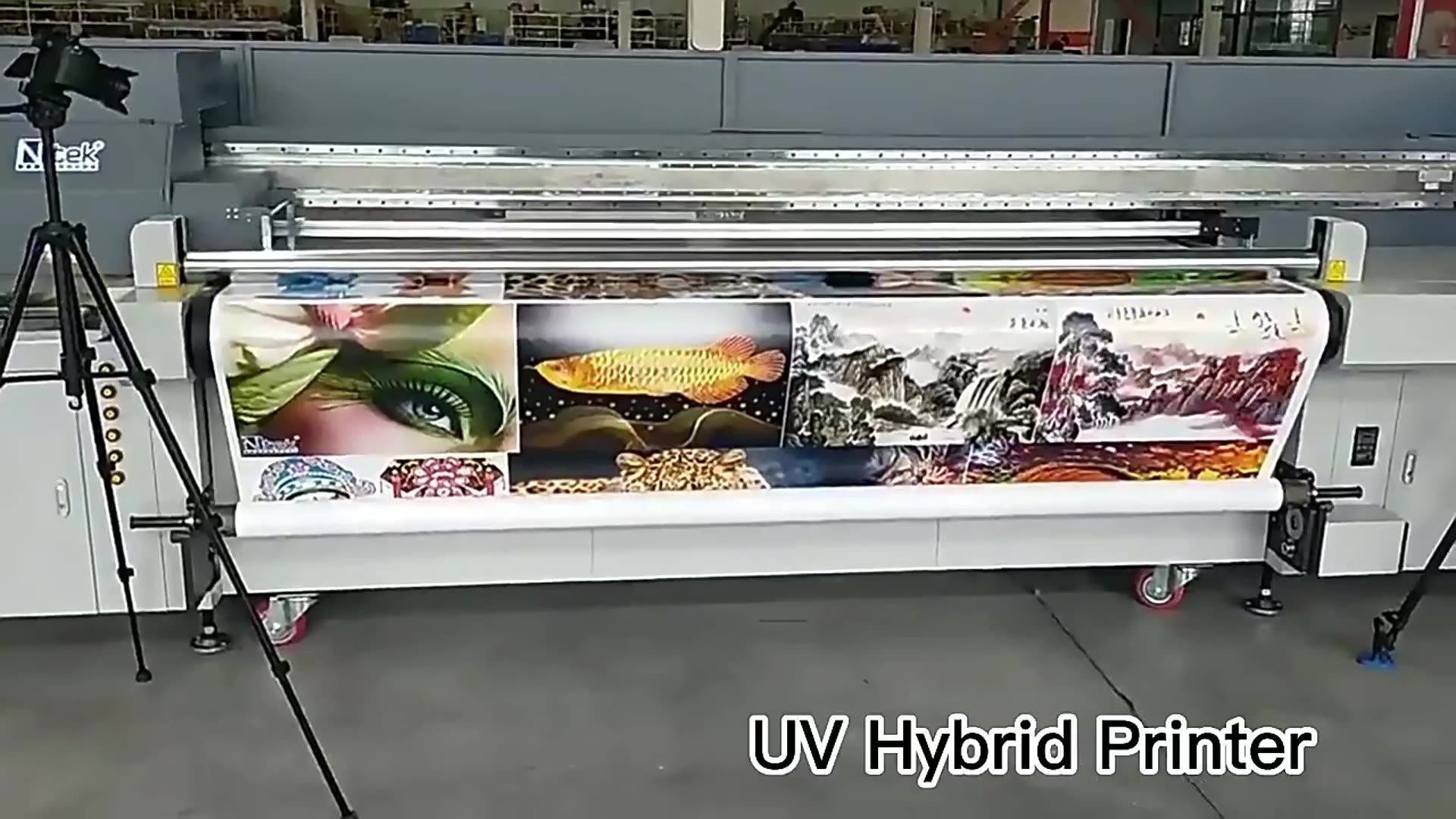 2.5m Hybrid Uv Car Sticker Printer Digital Paper Plastic Led Printing ...