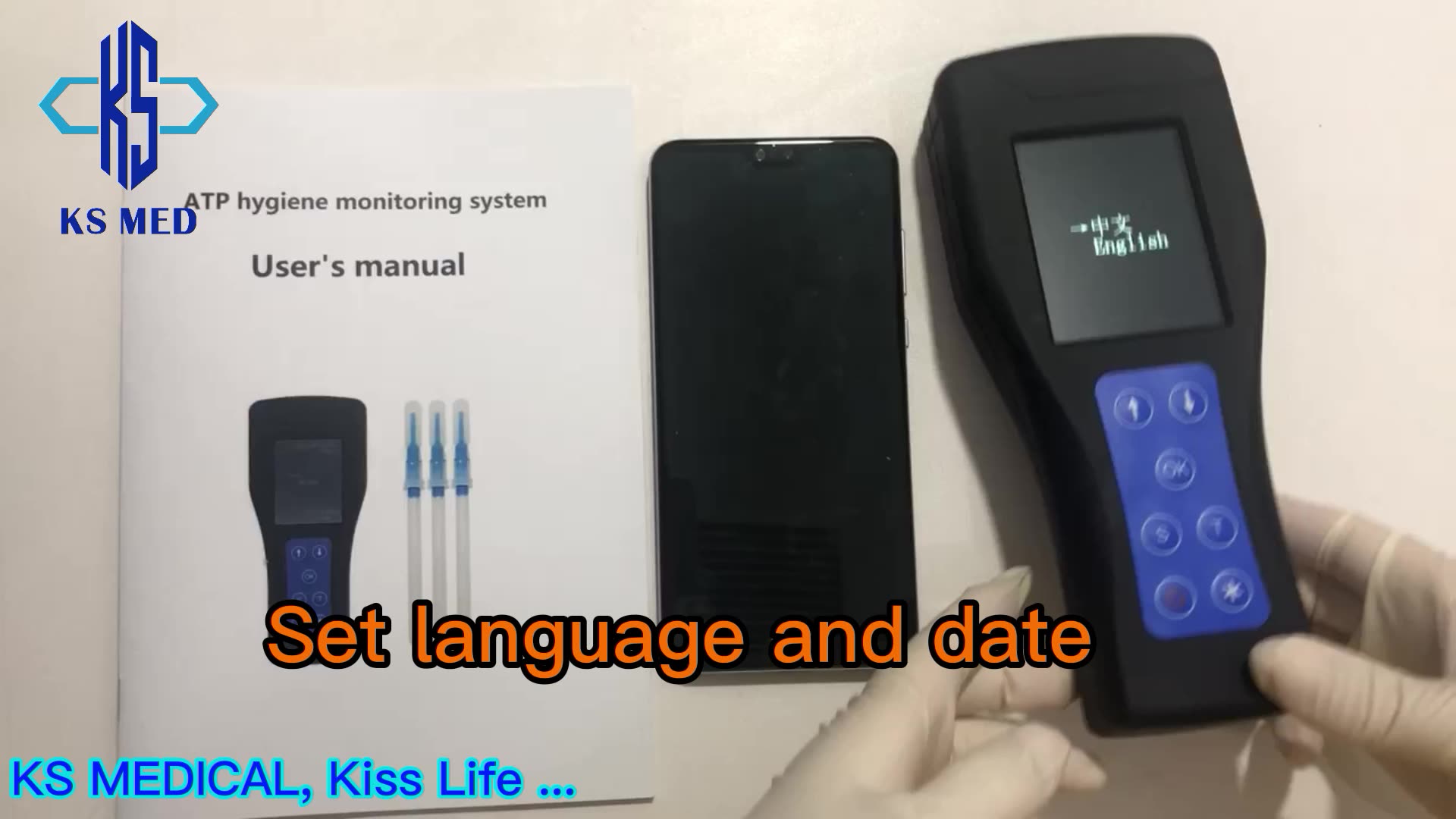 Ksmed 2nd Generation Professional Atp Hygiene Bacteria Detection Test ...