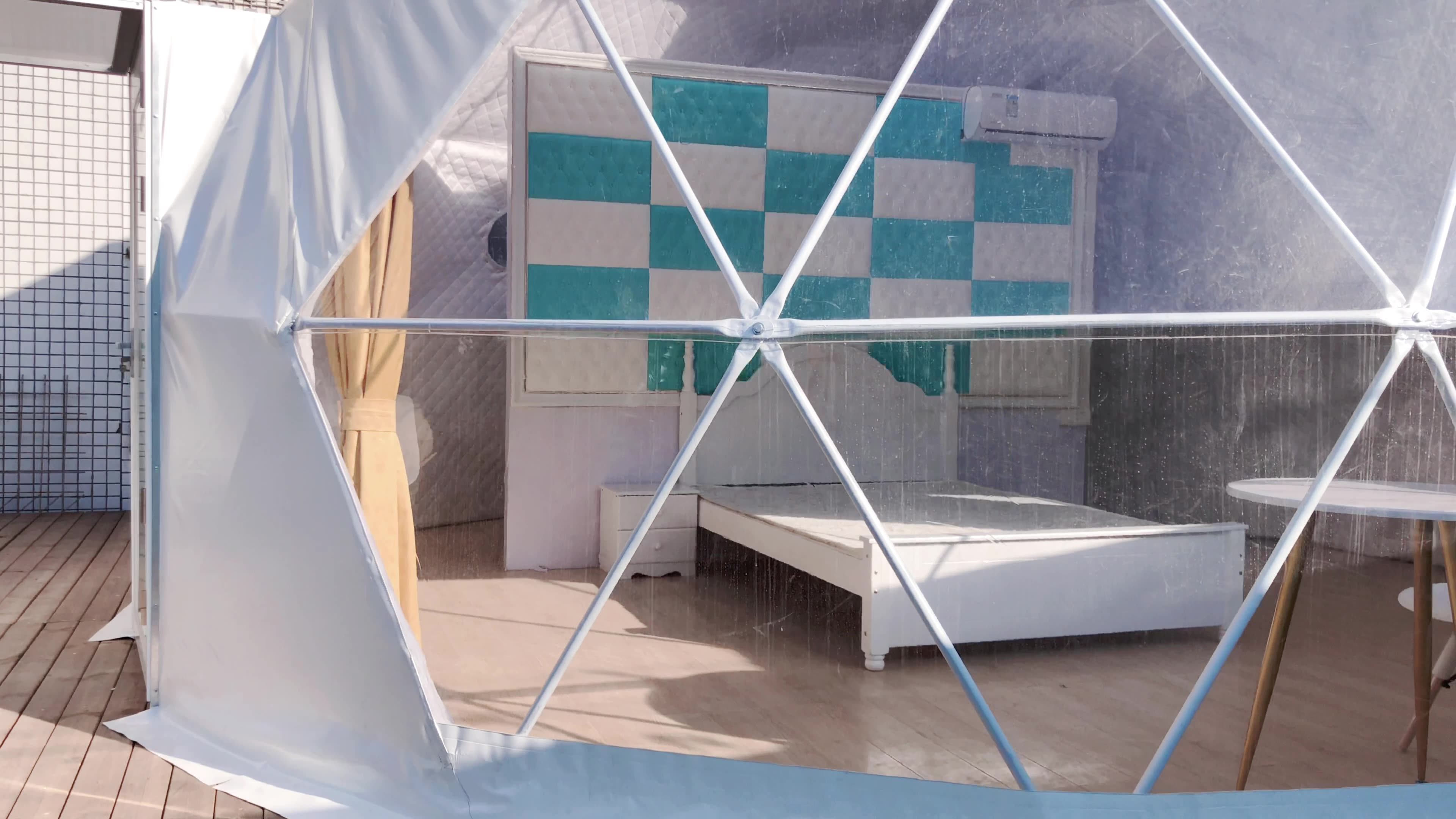 Tenda Kubah Geodesic Pesta Transparan Atap Bening Kedap Suara - Buy ...