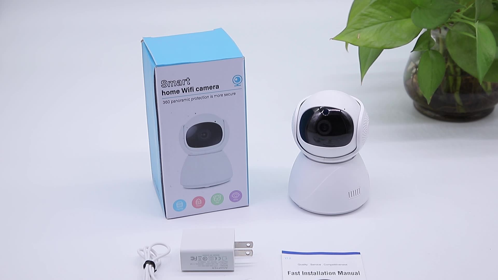 Jidetech 2mp Wifi Bluetooth Mini Camera Night Vision Wireless Camera ...