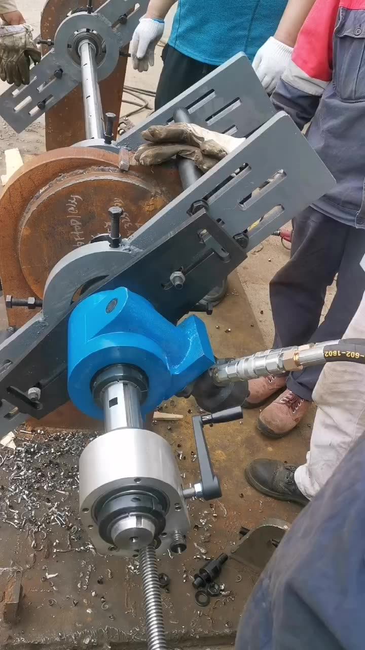 Jrt60 Automatic Portable Hydraulic Line Boring Machine For Diameter 63. ...