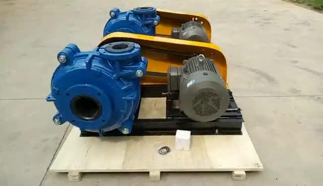 Centrifugal Diesel Engine Driven Rubber Lining Mining Slurry Pump - Buy ...