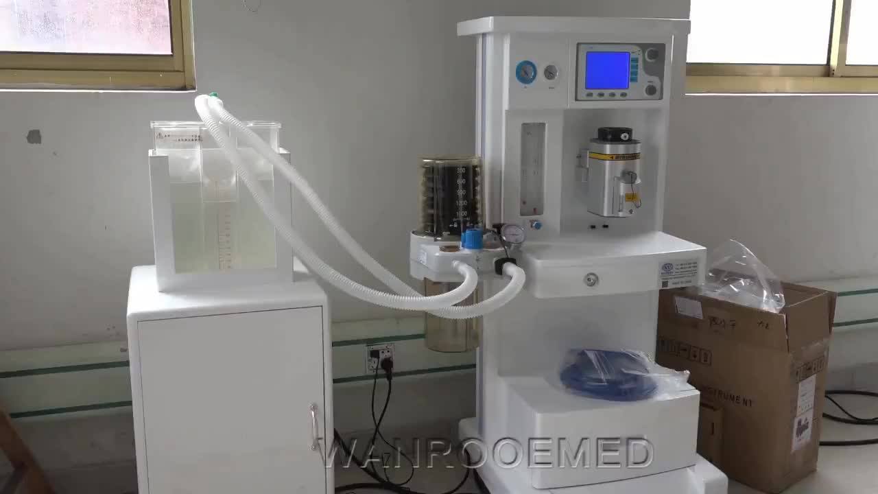 Amj-560b1 Hospital Medical Portable Electric Breathing Anesthesia Gas ...