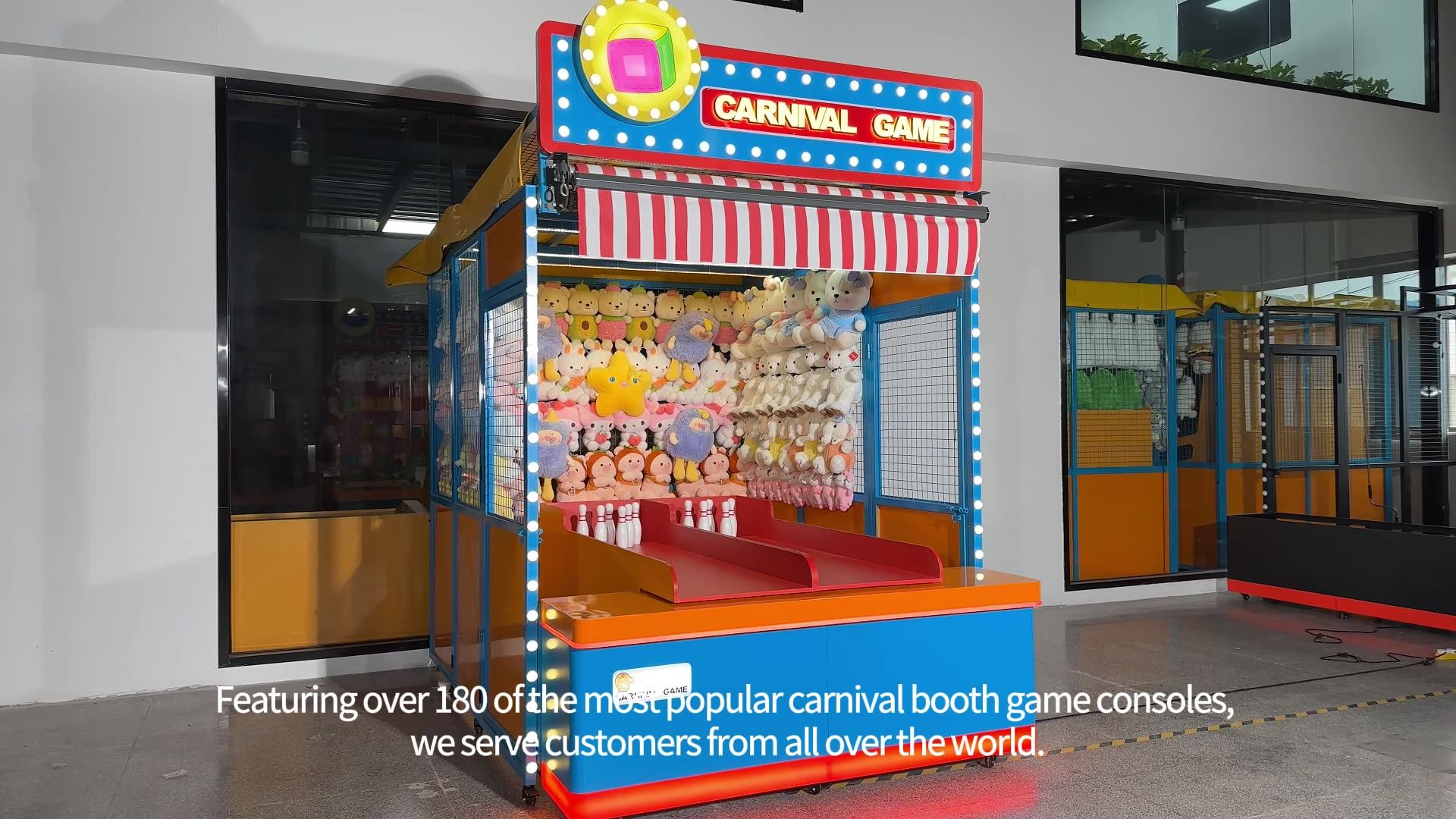 Large Shopping Mall Theme Park Fun Carnival Games Outdoor Stalls ...