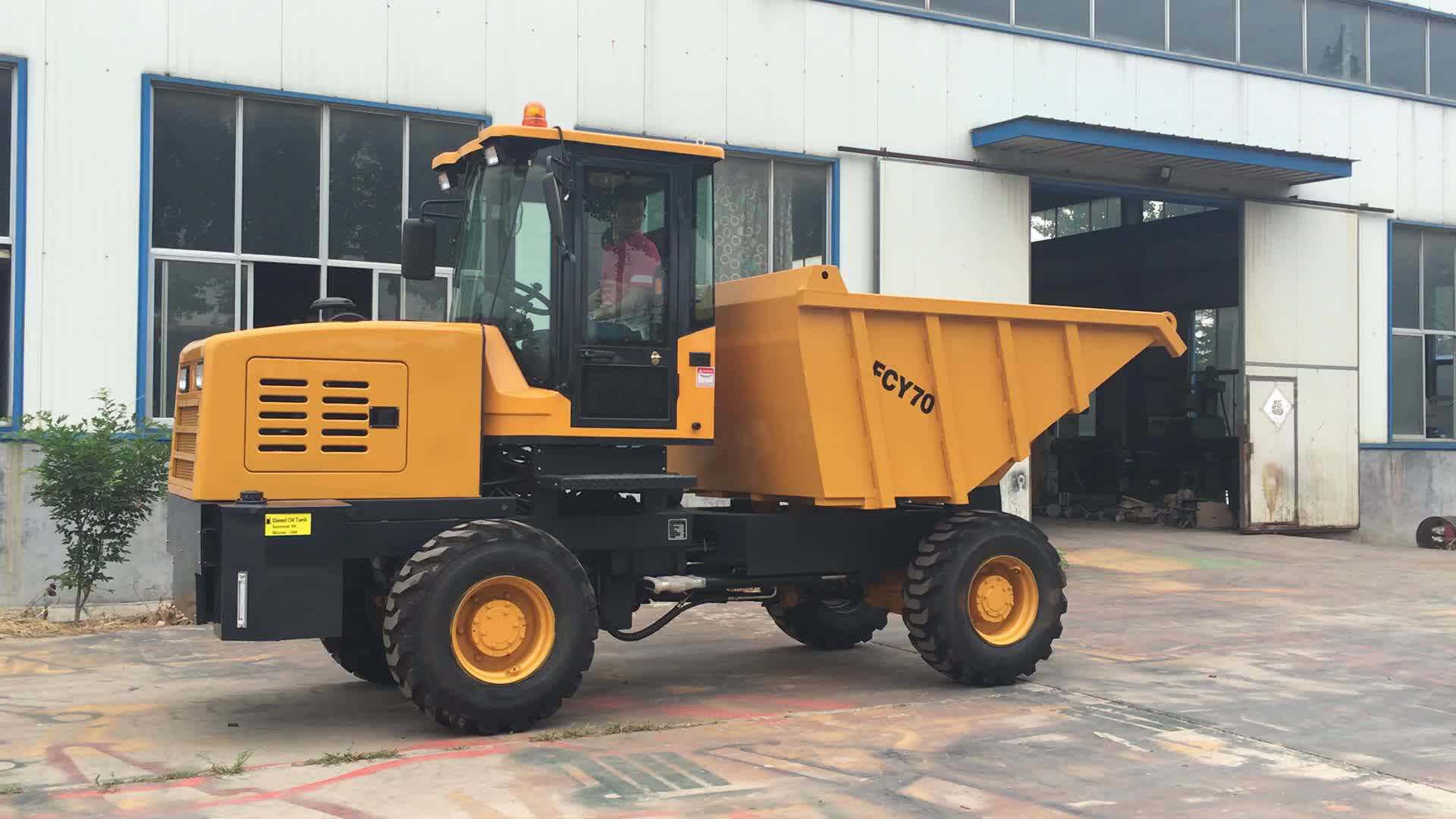 180 Degree Rotary Hopper Dumper Hydraulic Tipping Trucks Chinese Dumper ...