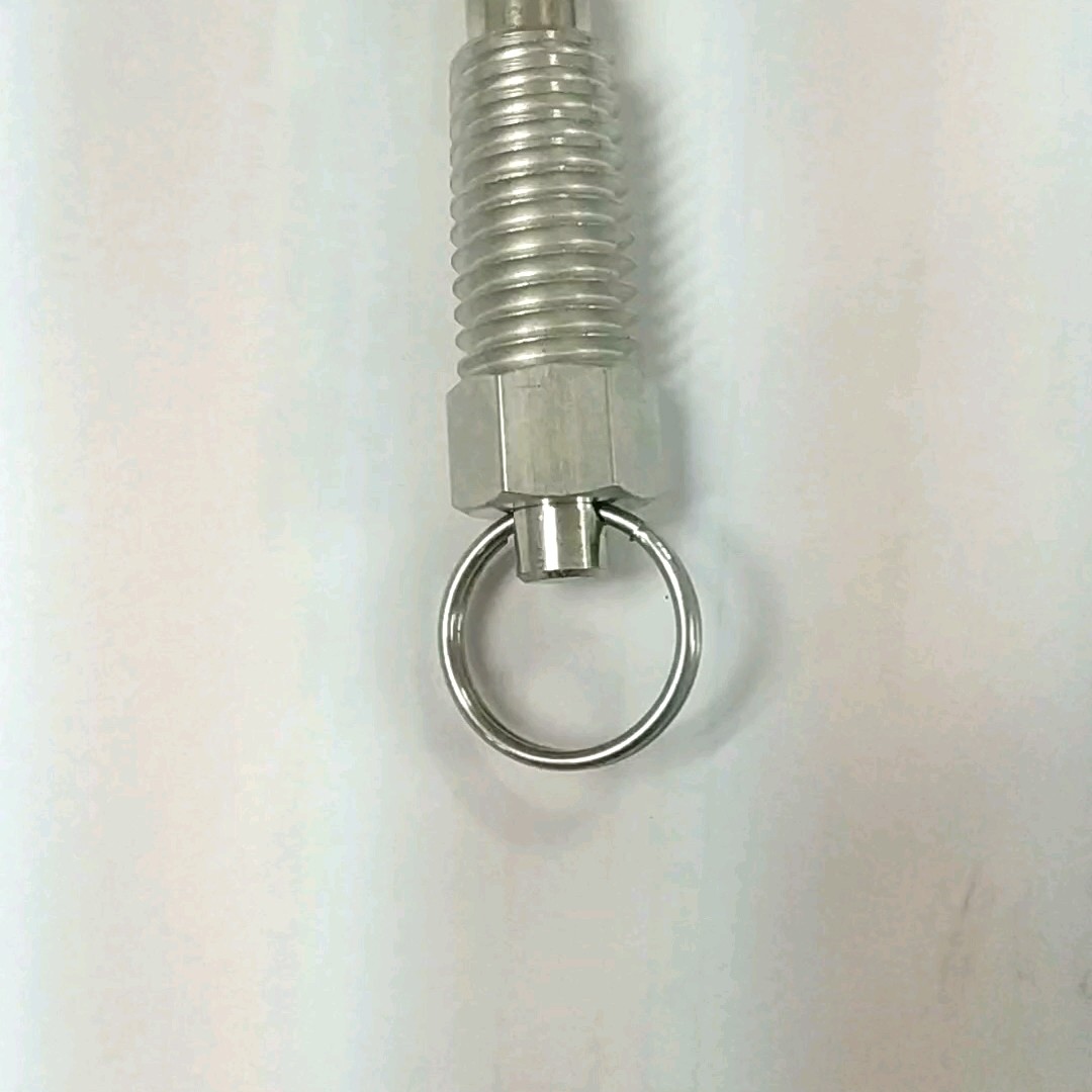 Pull Ring Handle Indexing Spring Loaded Plunger Pin - Buy Sping Plunger ...