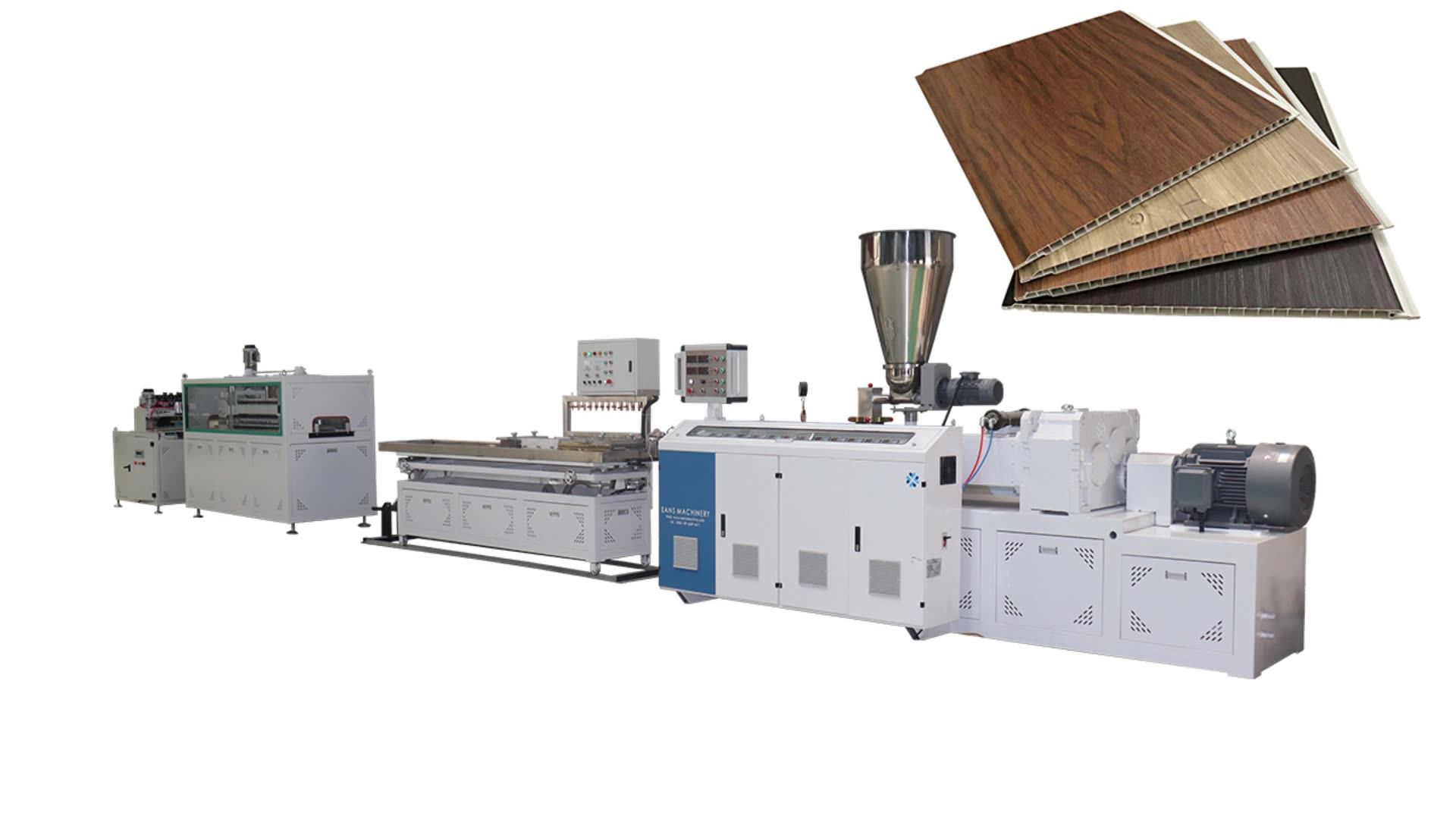 Plastic Pvc Ceiling And Wall Panel Extrusion Production Line - Buy Pvc ...