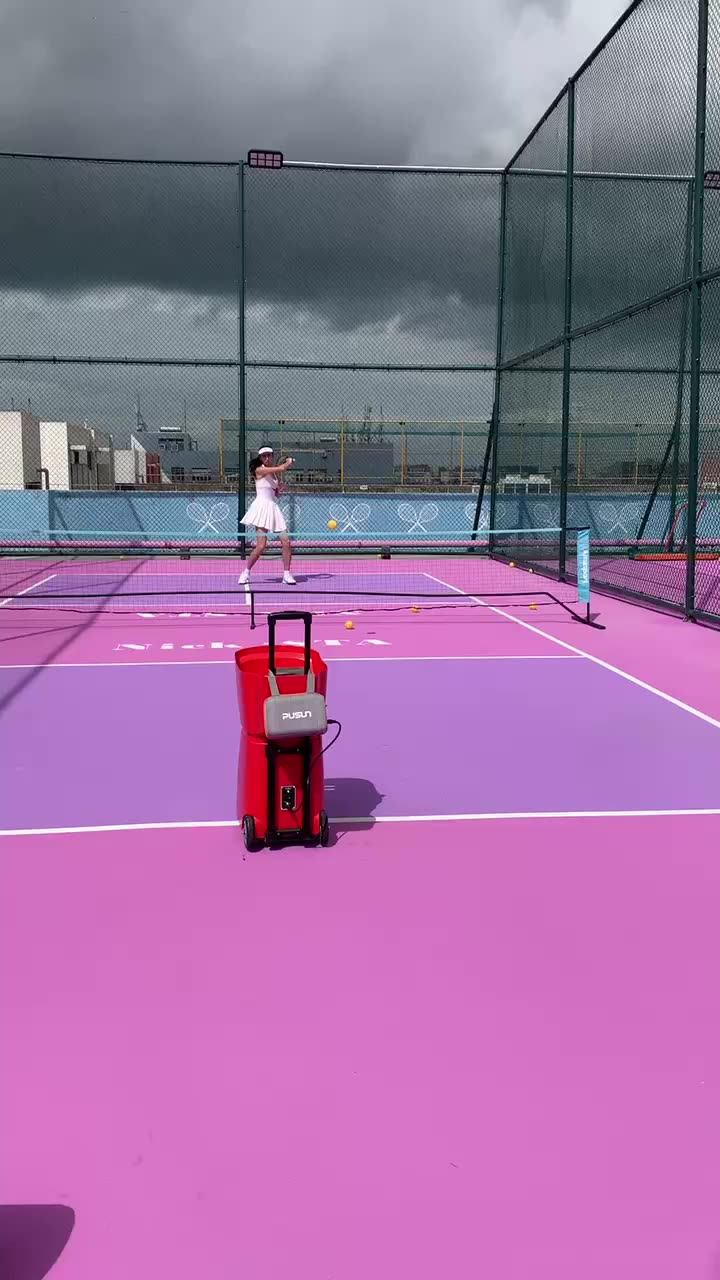 Professional Pickleball Ball Machine Serve Pitch Pitching Ball Training ...