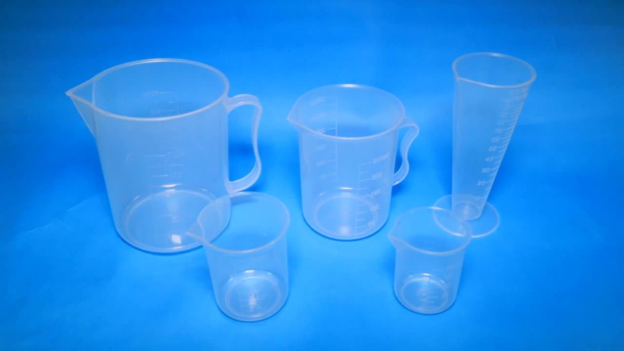 Haiju Lab Lab Plastic Wares Roasting Tool Plastic Measuring Cup Set ...