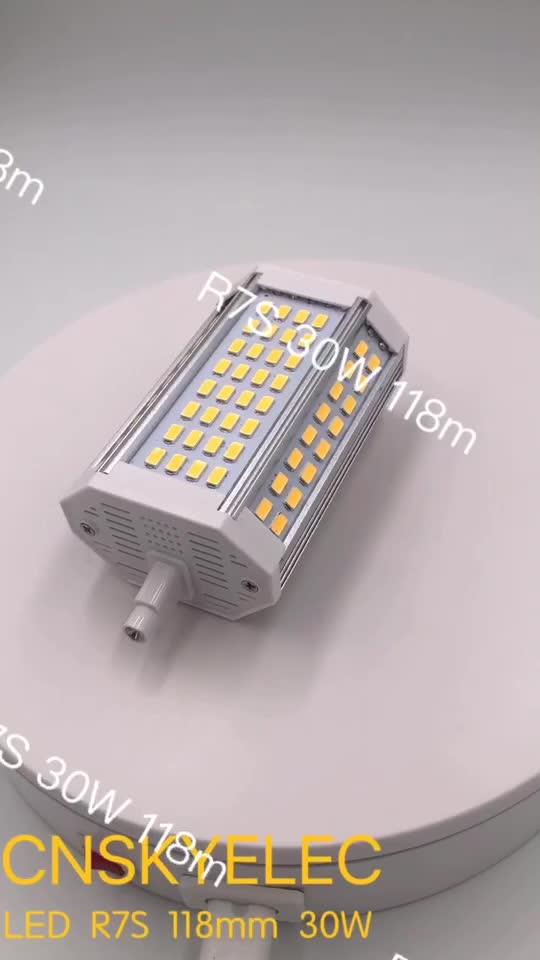 R7s 135mm Led Lamp 40w 4000 Lumen Ac85-265v R7s Replacing Halogen Lamp ...