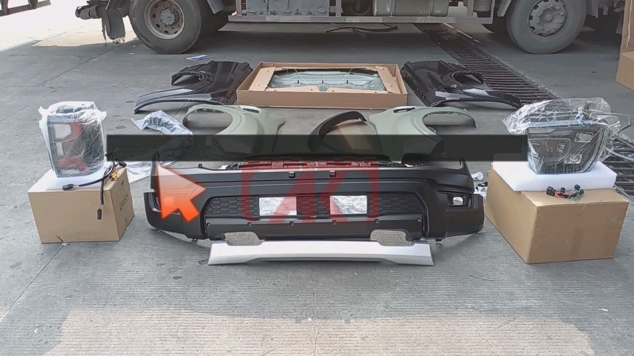 Conversion Body Kit Front Bumper Upgrade Bodykit For Ford Ranger T9 Xl ...