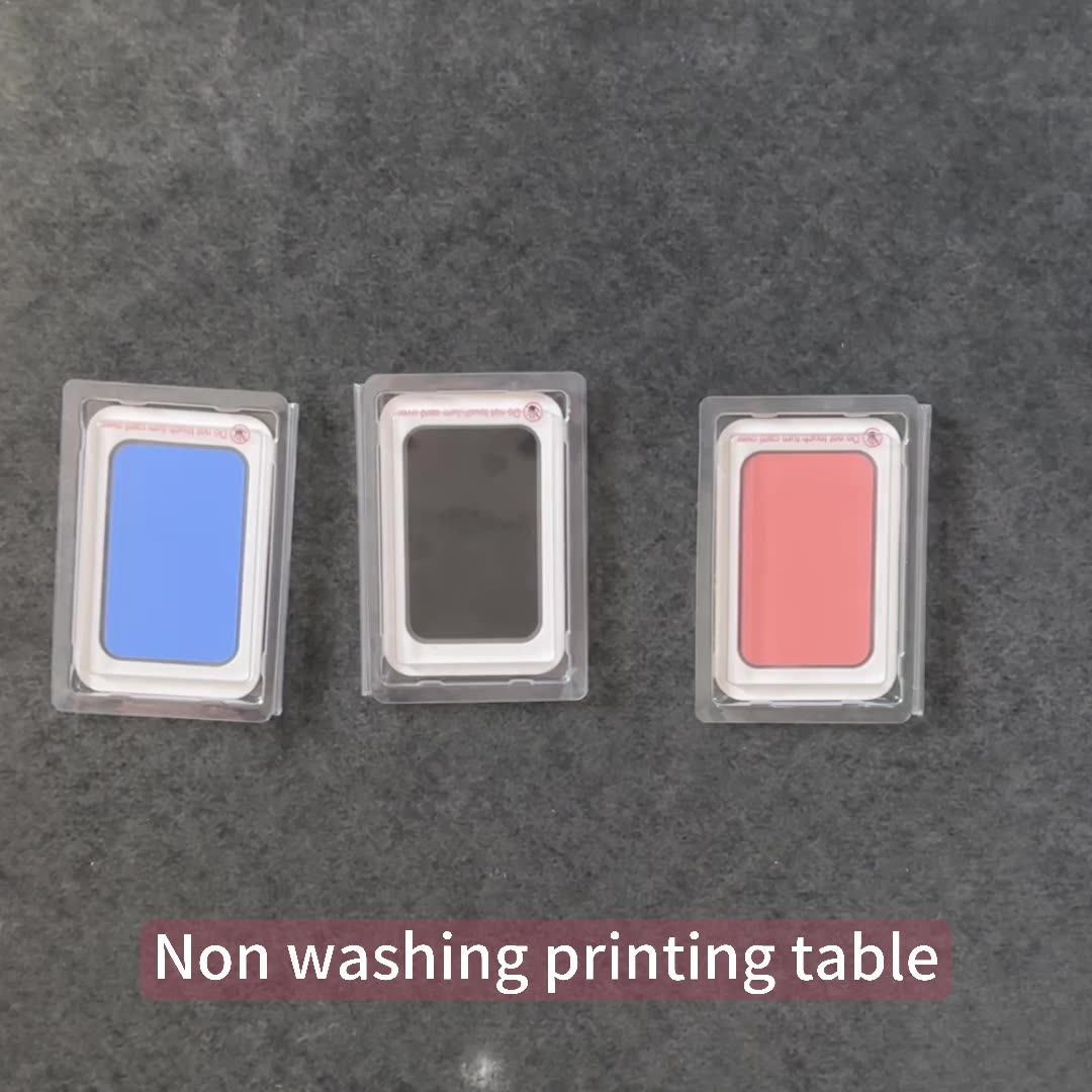 Newborn Baby Handprint Footprint Ink Pad Inkless Hand And Foot Imprint ...