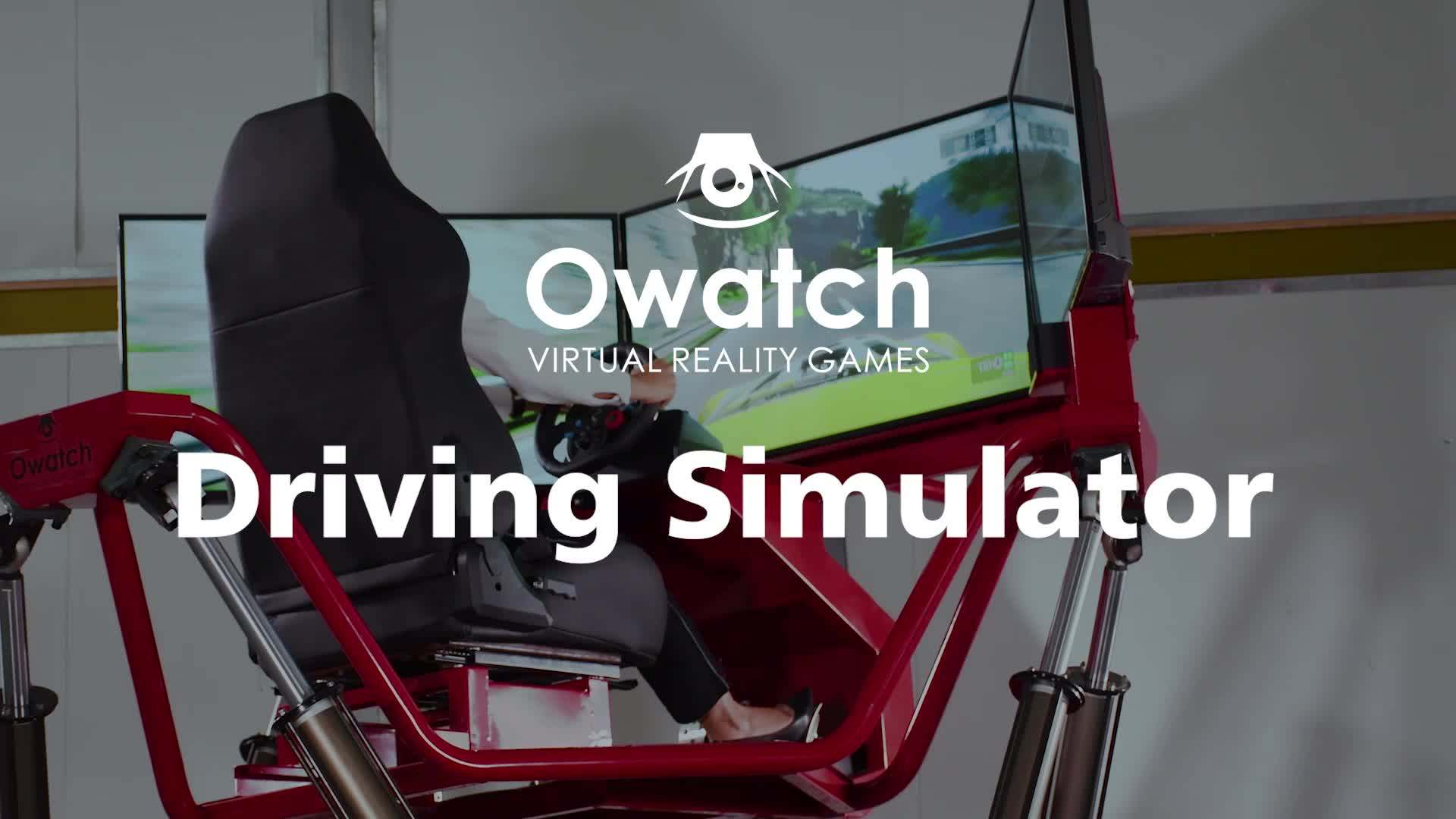 Racing Competition 9dvr 3d Driving Simulator Three Screens - Buy Three ...