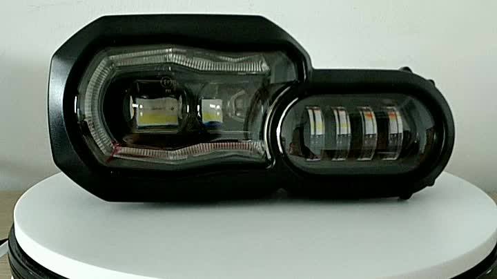Led Headlight High/low Beam With Halo Drl Assembly Kit And Replacement ...